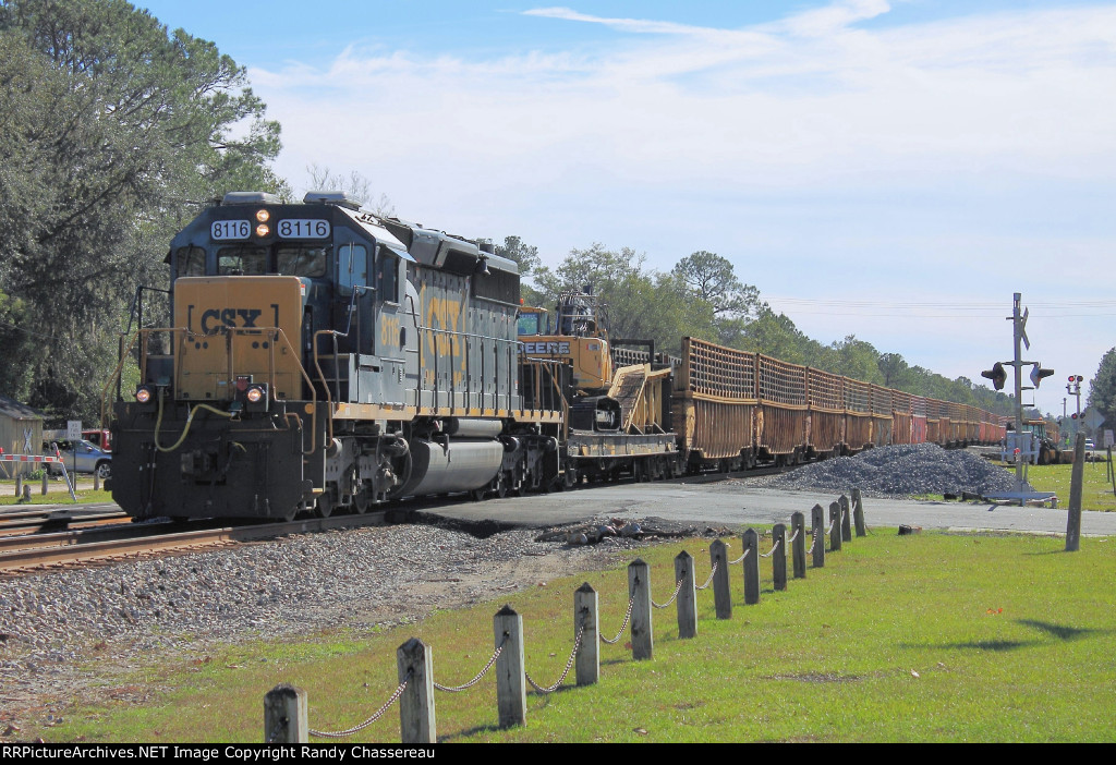 CSX 8116 Train W951-30